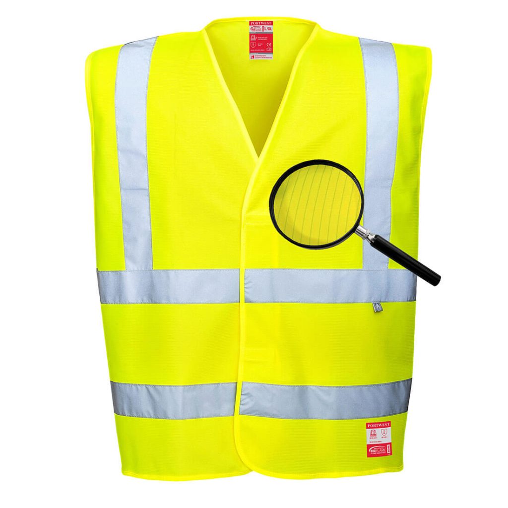 Safety Vest Day/Night Antistatic Size Small / Medium FR71YERS/M - KC ...